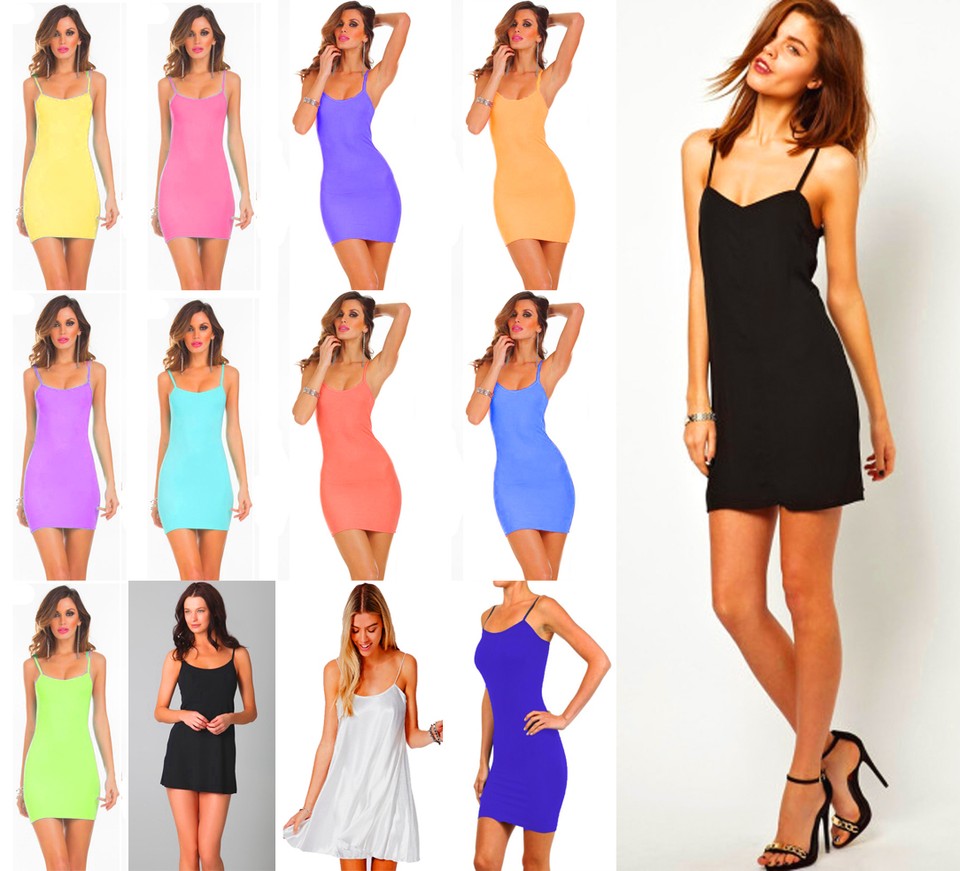 Lot Sexy Mini Short Dress Party Cocktail Bodycon Fitted Club Wear Rave ...