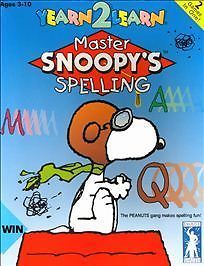 Yearn 2 Learn: Master Snoopy's Spelling (PC, 1994) for sale online | eBay