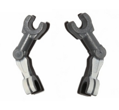 LEGO - Minifig, Arm Mechanical w/ White Pattern - Left & Right General ...