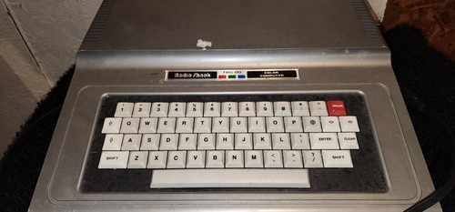 RADIO SHACK Tandy TRS-80 Color Computer Silver tested & Works | eBay