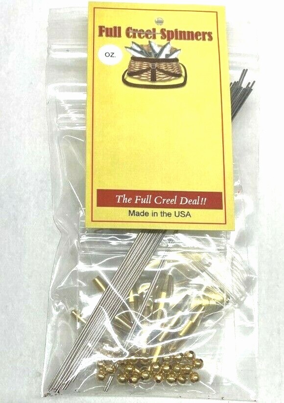 Premium DIY Spinner Making Kit Trout Bass Spinners Swing Blade Fishing ...