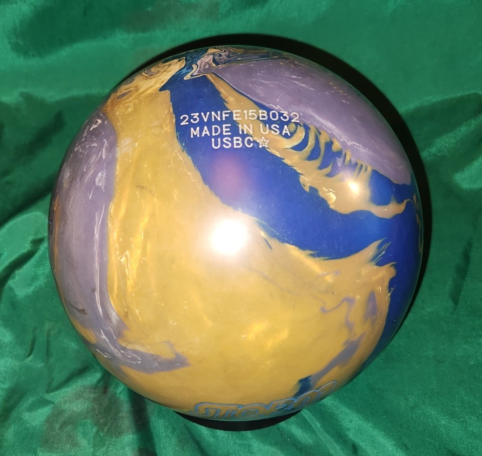 Storm Summit Bowling Ball 15 lbs Preowned 3 9/16 Inches Span | eBay