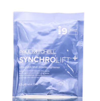 5 Packs PAUL MITCHELL SynchroLift Ultra Quick Blue powder Lightener ...