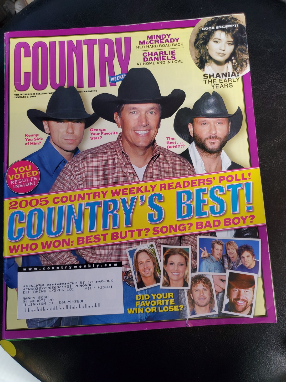 Country Weekly Magazine JANUARY 2, 2006, GEORGE STRAIT / NICE | eBay