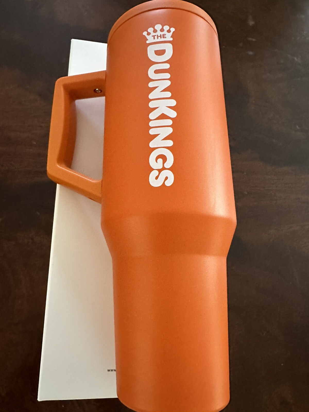 DunKings Limited Edition Tumbler Cup Orange 40oz Ben Affleck Super Bowl ...
