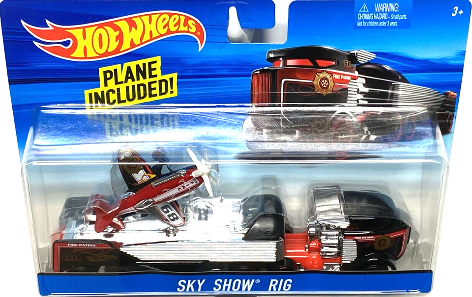 Hot Wheels Racing Rigs Haulers Transport BIG SKY RIG Plus Airplane ...