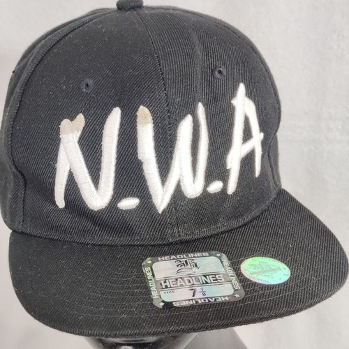 Headlines N.W.A. Fitted Hat Size 7 1/8 NWA cap | eBay