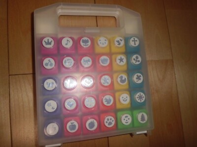 Carla Craft Mini Craft punch set 30 Pieces NCW006 From JAPAN Free ...