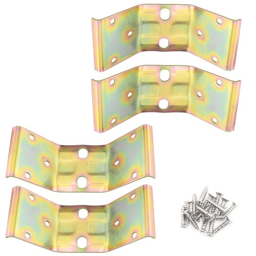 4PCS Table Leg Corner Bracket Kerf Mount Corner Bracket Surface Mount ...