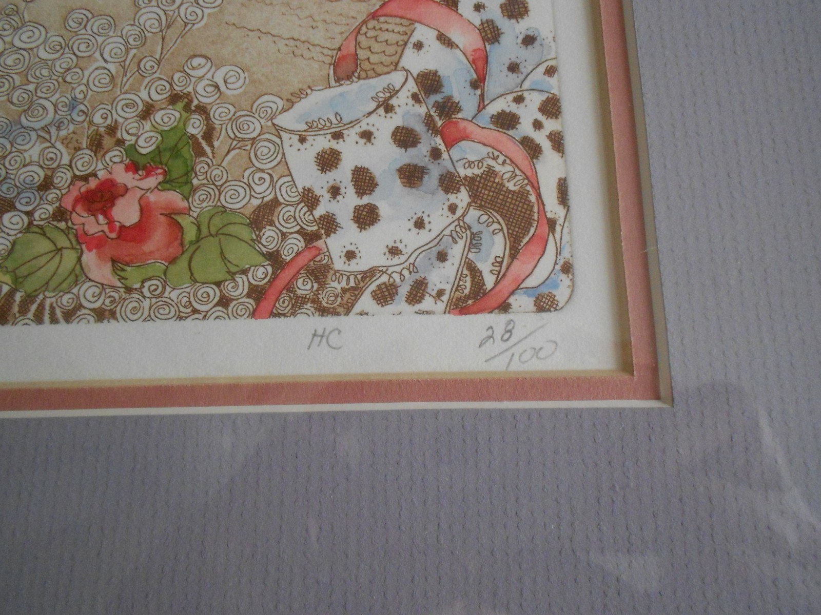 ***ANN-MARIE MURPHY (1943-1995)*** RARE HC 28/100 INTAGLIO ORIG PRINT ...