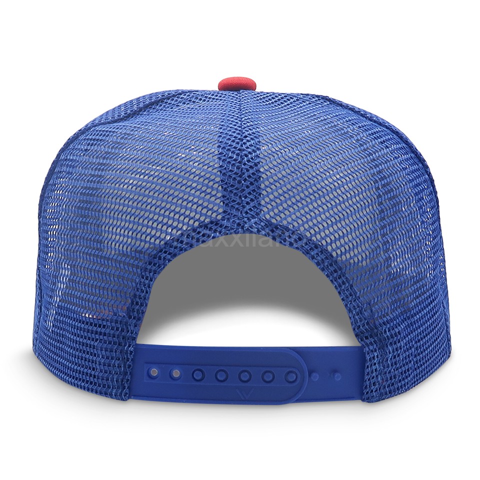 Trucker Hat Foam Mesh Baseball Cap Snapback Adjustable Plain Solid Men ...