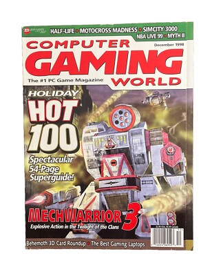 Vintage Computer Gaming World Magazine #173 December 1998 - Holiday Hot ...