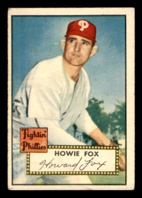 1952 Topps Baseball #209 Howie Fox VG *j1 | eBay