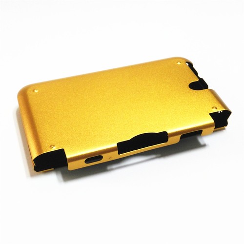 Gold Aluminum Metal Protective Hard Case Cover for Nintendo 3DS LL ...