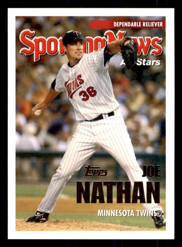 2005 Topps Updates & Highlights #UH156 Joe Nathan Minnesota Twins | eBay