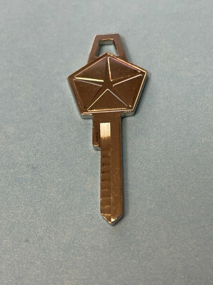 Dodge Truck Vintage Ignition Key Blank, 1946-1957, Pentastar Logo ...