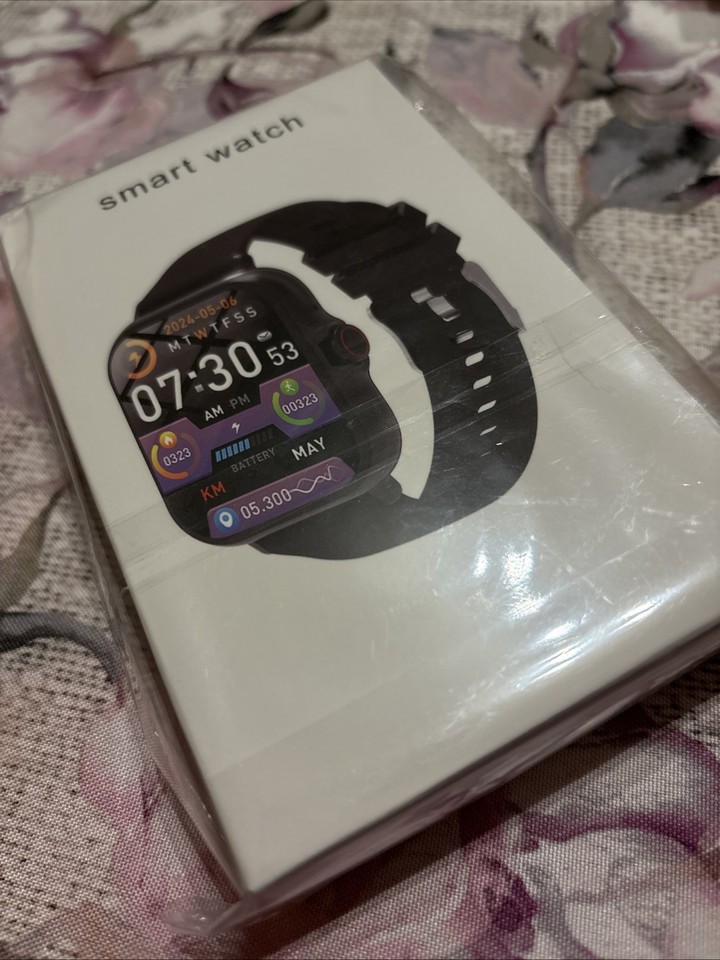 Gwenland TB39 Smart Watch, 11.81cm HD Display, Sports Modes,Weather ...