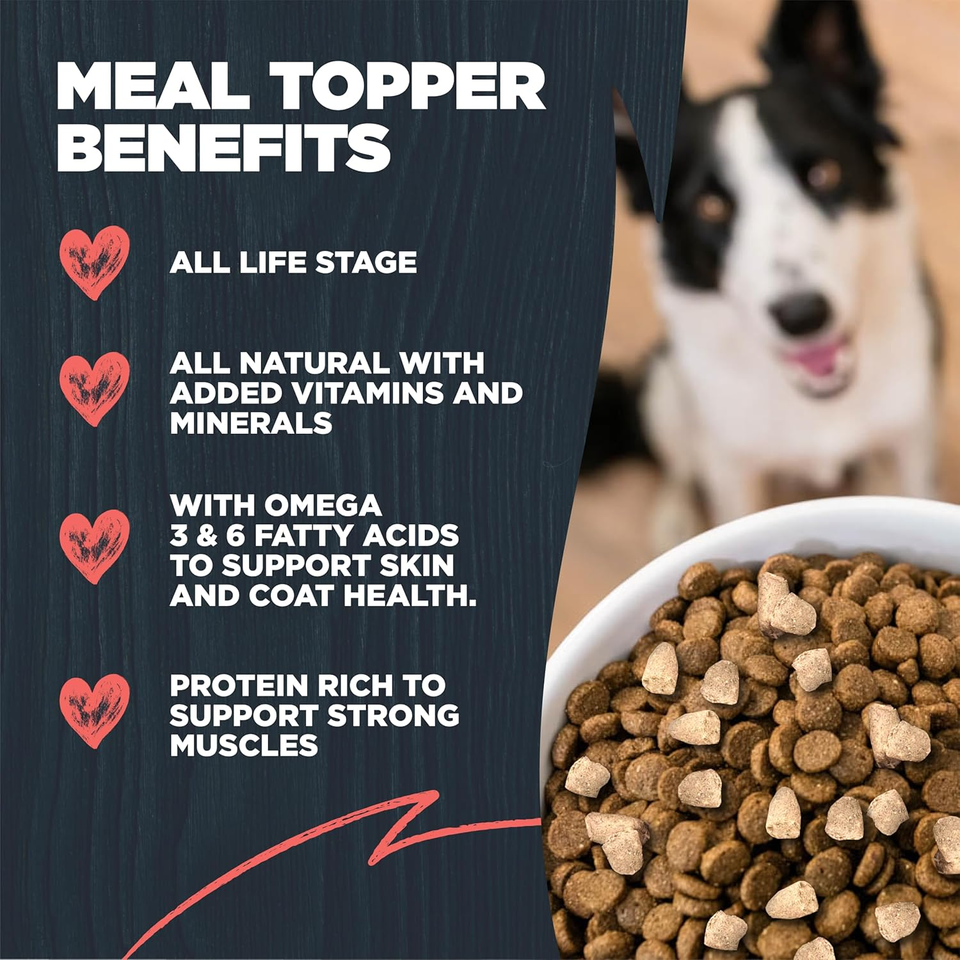 Dog Food Topper, Cod and Salmon Recipe, 8 Ounce, High Protein with ...