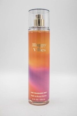 BATH & BODY WORKS HAPPY VIBES FRAGRANCE BODY MIST SPRAY 8 FL OZ ...