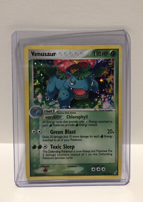 Pokémon TCG Venusaur Holo Rare EX Crystal Guardians 28/100 | eBay