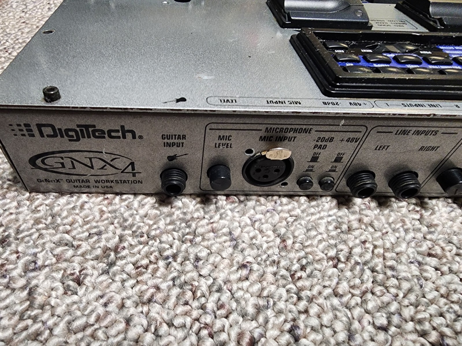 DigiTech GNX4 Guitar Workstation Multi Effect Processor Pedal Repair As ...