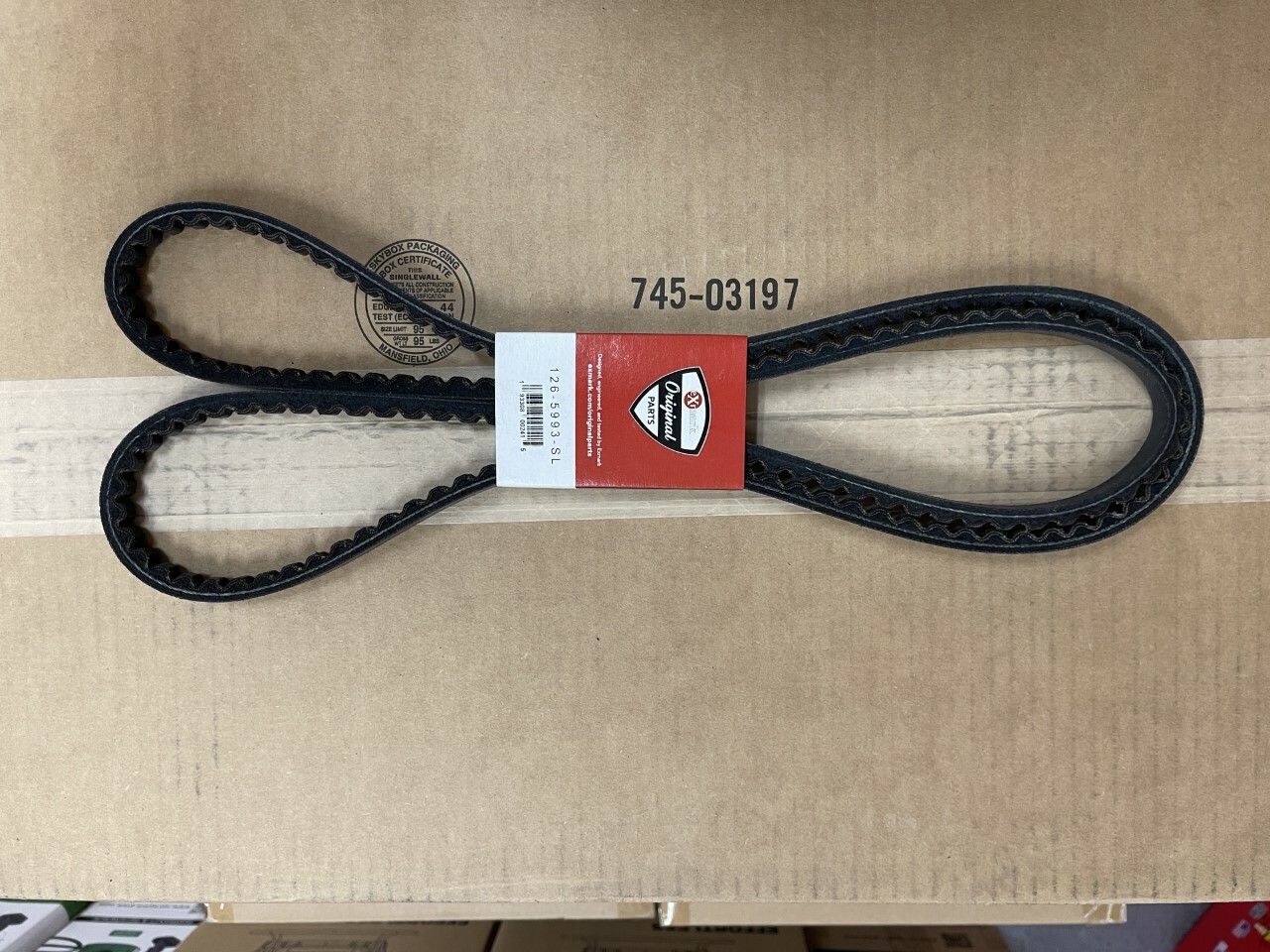 Exmark 126-5993-SL V Belt Radius E S X Series | eBay