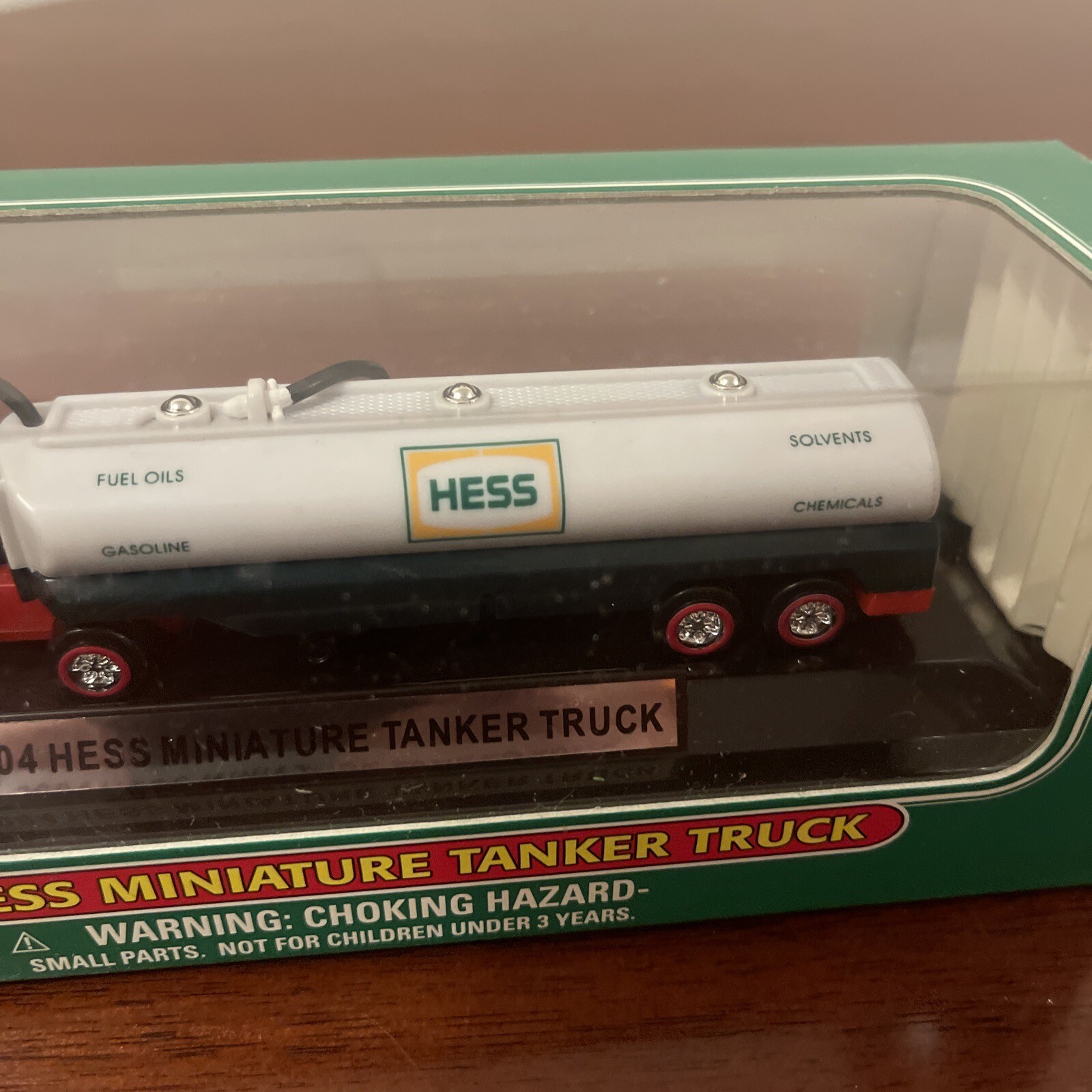 2004 Hess Miniature Tanker Truck MINT NEW IN BOX Collector Mini Toy ...