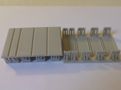 2 X Consumer Unit - Distribution Board Blanking Strip MCB BLANKS (2 ...