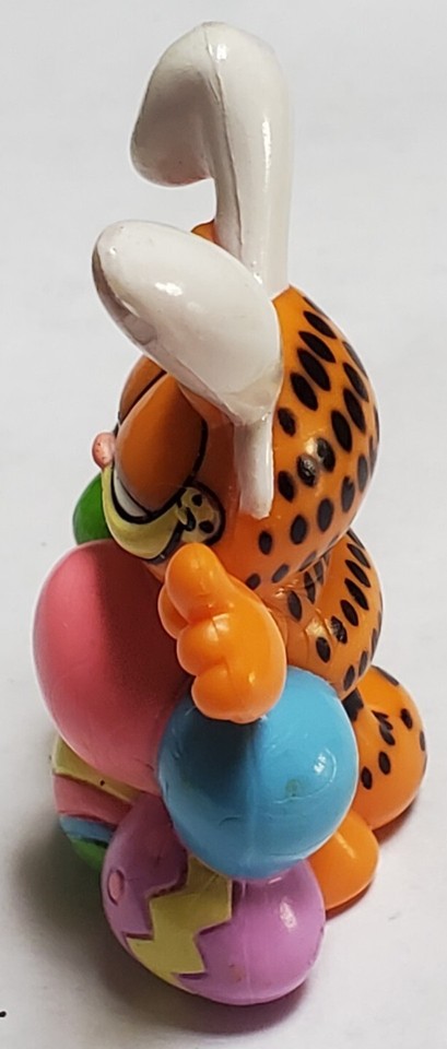 Garfield Rabbit Ears Easter Eggs Bunny PVC Figure Paws 2.75" VINTAGE | eBay