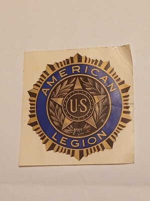 🇺🇲 American Legion DECAL vintage Washington Sticker | eBay