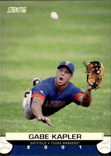 2001 Stadium Club Gabe Kapler 41 Texas Rangers | eBay