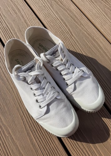 Spring Court Classic G2 Plimsolls Sneakers TOAST Women’s EU 40 White ...