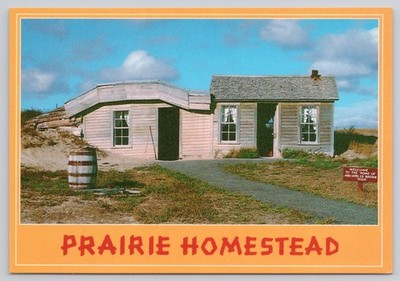 Postcard Prairie Homestead, Interior, South Dakota | eBay