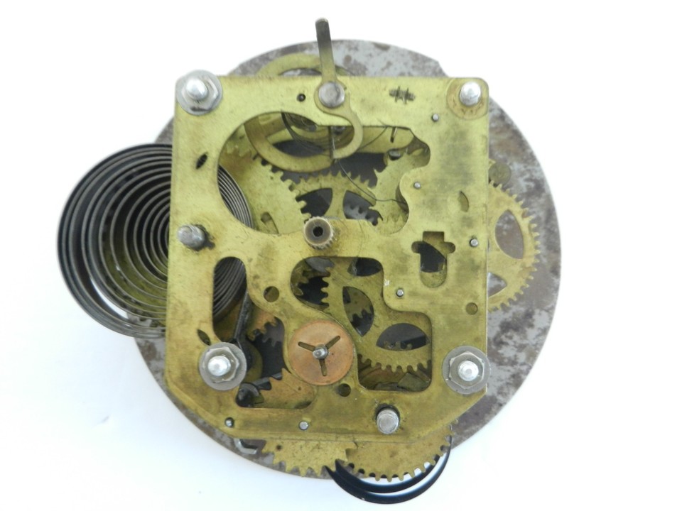 VTG ORIGINAL GILBERT CHARLIE McCARTHY ALARM CLOCK GLASS FACE INNER ...