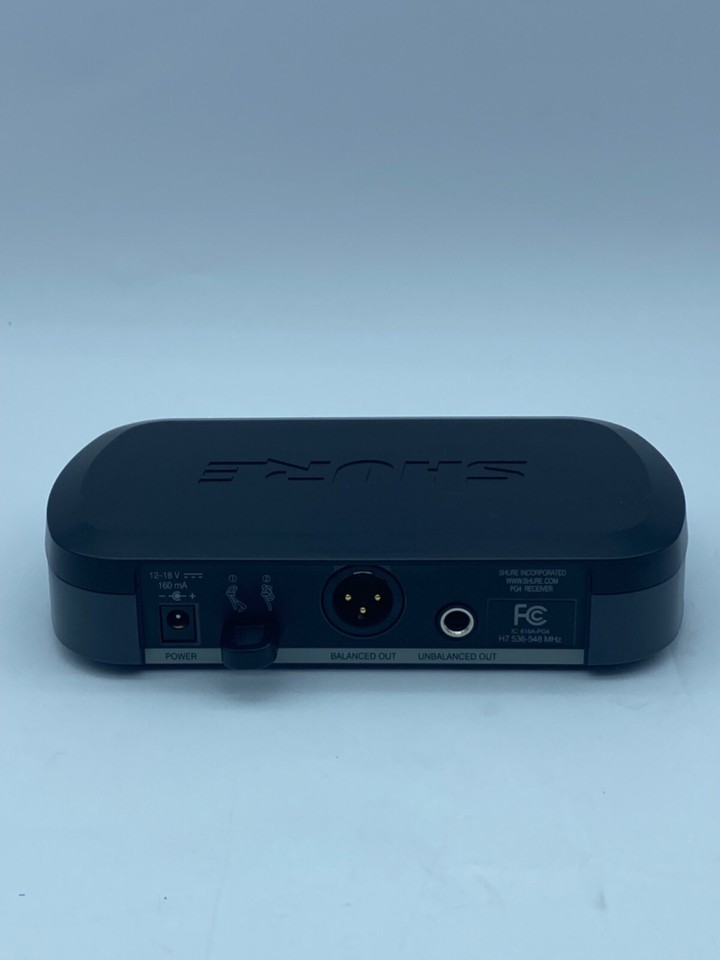 SHURE PG4 Microphone XLR WIRELESS RECEIVER H7 536-548MHz 2M1562153 | eBay