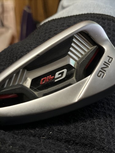 Nice Ping G410 7 Iron Demo Fitting Black Dot Awt 2.0 Regular Steel 38 ...