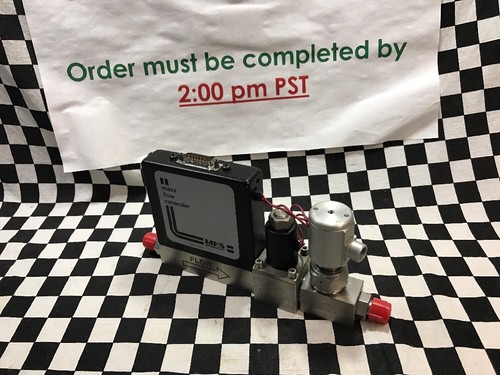 Assy MKS Mass Flow Controller 200 SCCM, N2, 2259C-00200RV & SS-BN496-2C ...