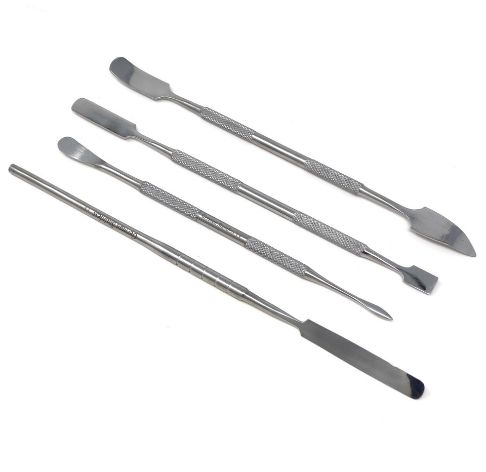 4Pc Stainless Steel Spatula Wax&Clay Sculpting Tool Set Shapers Polymer ...