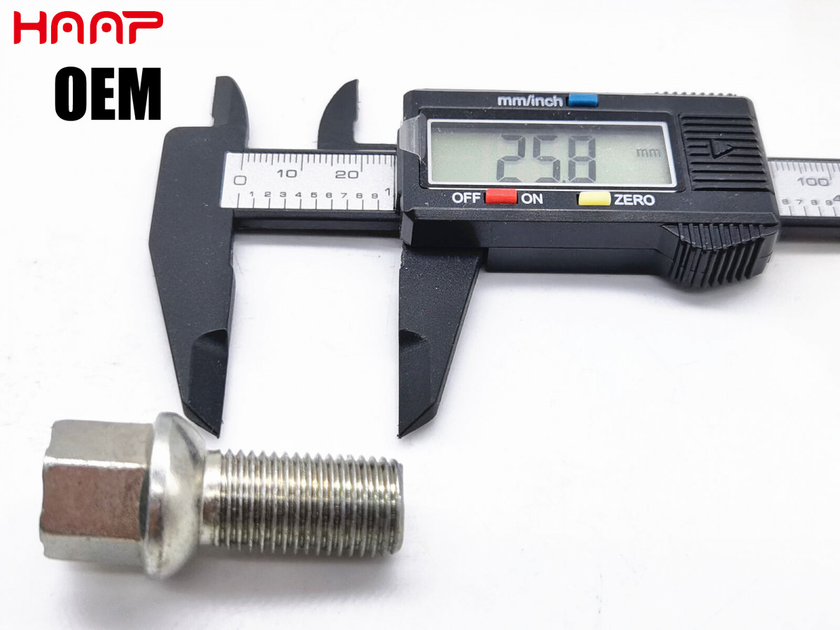 Car & Truck Wheel Lug Nuts Set Of 5 Genuine Wheel Lug Bolts For VW ...