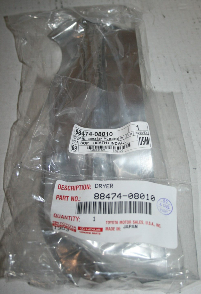 2009-2019 GENUINE TOYOTA LEXUS DRYER COOLER A/C 88474-08010 AA445910 ...