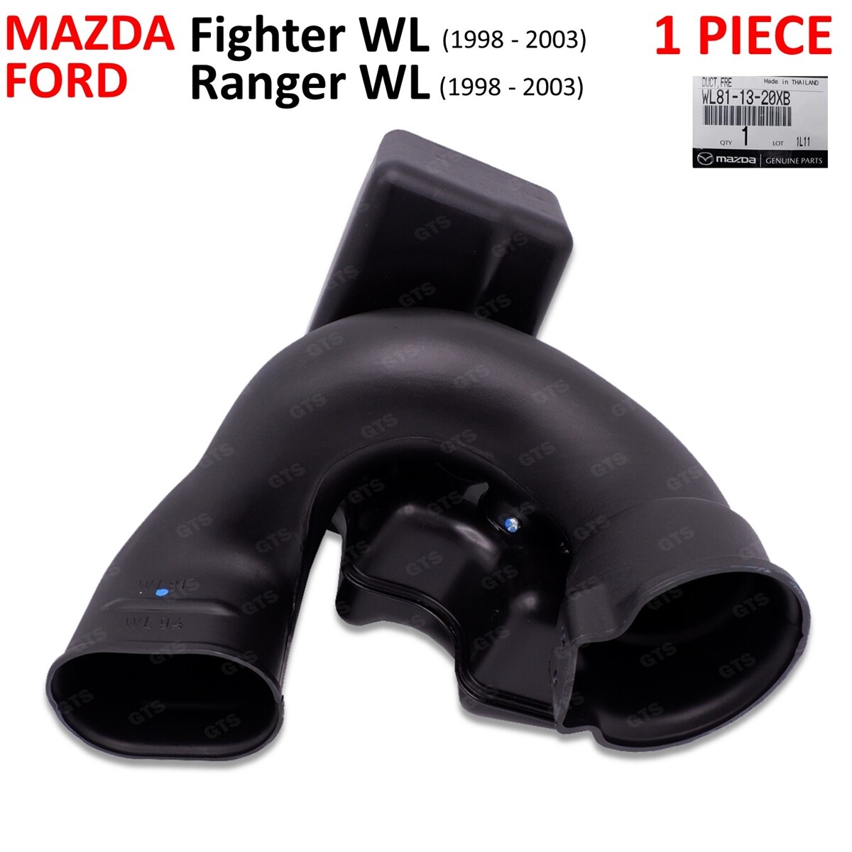 For Mazda/Ford Ranger WL Fighter 1998 '03 Duct Fresh air filter WL81-13 ...