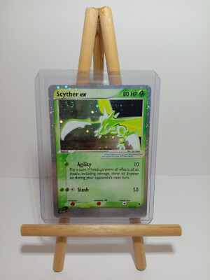2003 Pokemon TCG - Scyther EX - 102/109 - EX Ruby & Sapphire * HOLO ...