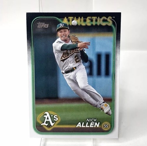 Nick Allen 2024 Topps Series 2 #599 - Oakland Athletics Baseball Card ...