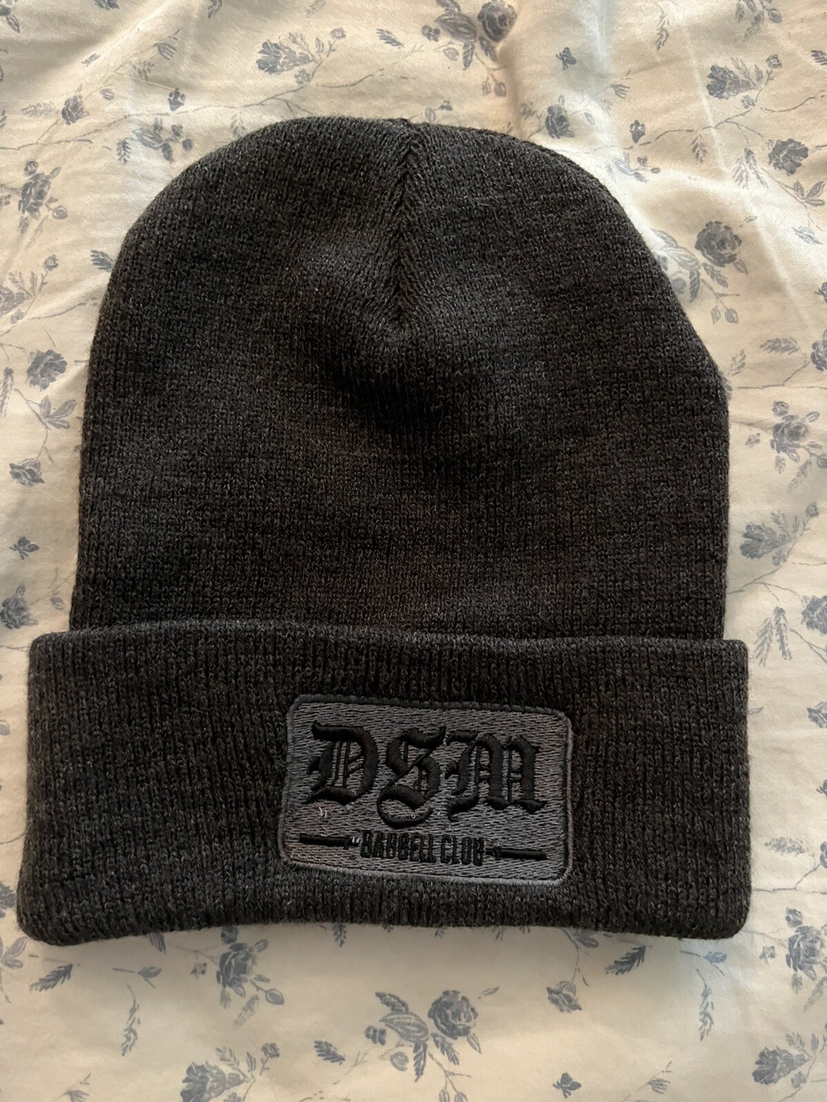 DSM Barbell Club Powerlifting Beanie Iowa Hat Cap Winter Knit | eBay