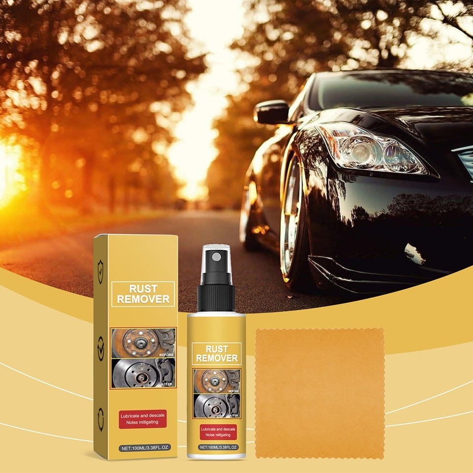 Car Rust Preventer Spray 100ML Effective Rust Removal for Automotive ...