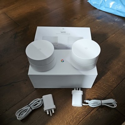 Google Wi-Fi 2 Pack - Mesh Wifi Whole Home System - Model NLS-1304-25 ...