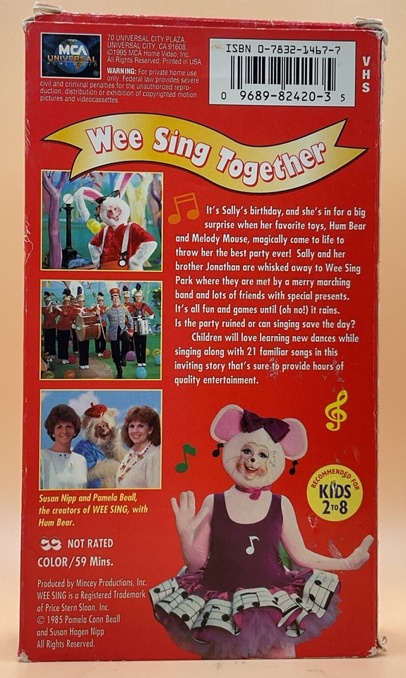 Wee Sing Together - A Magical Musical VHS 1985, 1995 **Buy 2 Get 1 Free ...