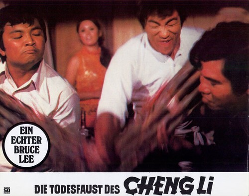 Die Todesfaust des Cheng Li ORIGINAL Aushangfoto Bruce Lee / Maria Yi ...