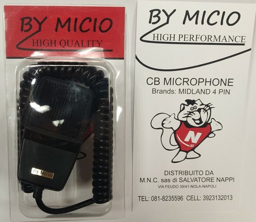 MICROFONO BY MICIO PER ALAN 48 - 68S - 34 -QUARANTOTTO CB ...
