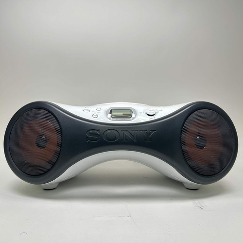 Sony S2 AM/FM Stereo Reciever White ZS-X3CP | eBay